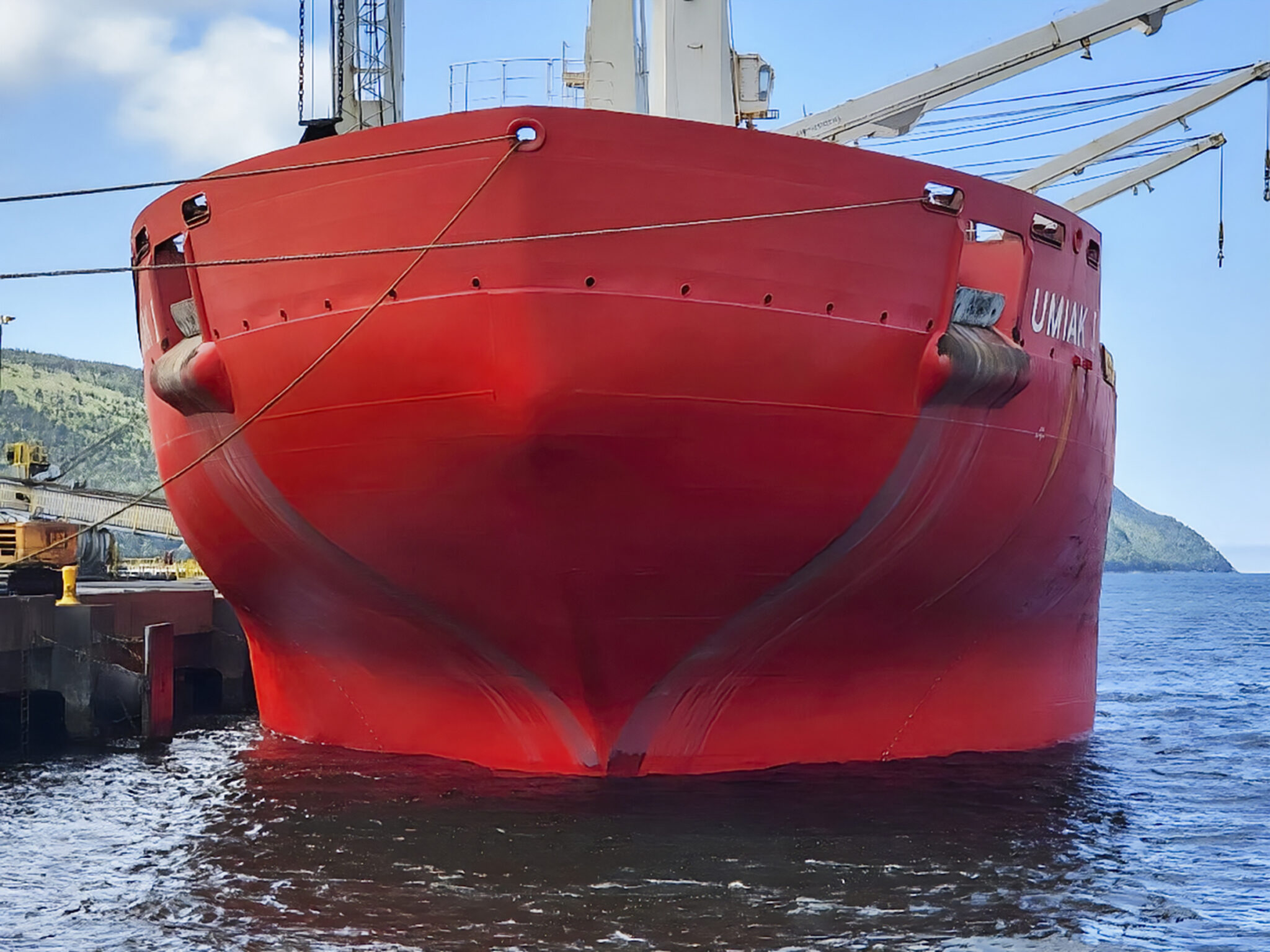 Fednav’s Umiak I Ecospeed Ice coating in great shape after two years ...